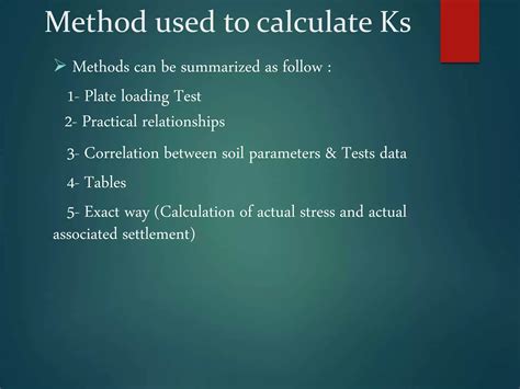 Modulus Of Subgrade Reaction Pptx