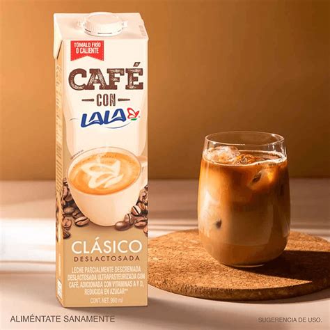 Lala Café Con Leche Clásico Deslactosado 1 L H E B México