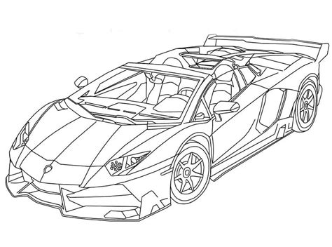 Lamborghini Coloring Pages Coloringlib
