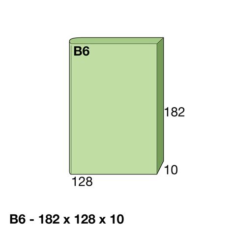 Envelope Notebook Cover Size Guide 1 61 Soft Goods