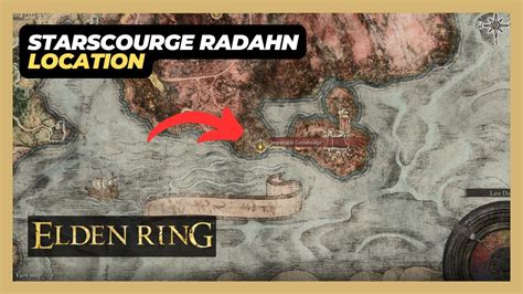 Starscourge Radahn Caelid Boss Location Elden Ring Youtube