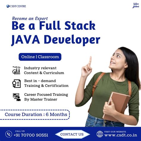 Become A Full Stack Java Developer Java Course Java Internship In 2025 Full Stack Java