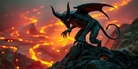 Devil Works On A Hell Background Devil Hell Works Background Image And Wallpaper For Free