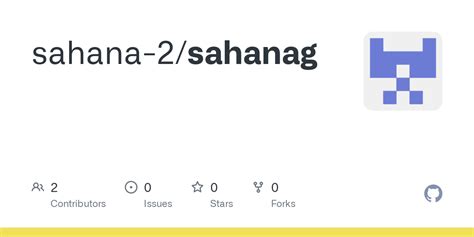 Github Sahana 2sahanag