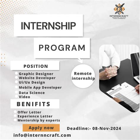 Internncraft On Linkedin Internship Techinternship