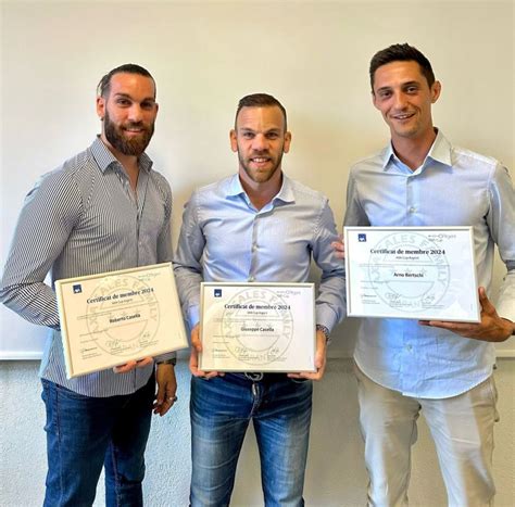 Avec Mes 2 Collaborateurs Nous Avons Eu Lhonneur De Recevoir Le