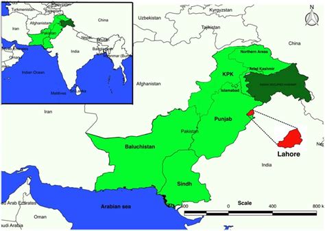 Pakistan Geographical Provinces