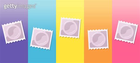Pink And Blue Condoms Sexual Health Education Contraceptive Methods