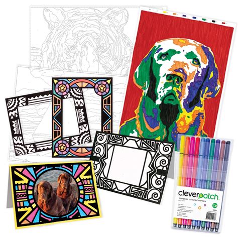 Boredom Buster Craft Pack Mindfulness Colouring Pack Cleverpatch