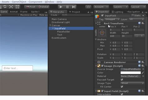 零基础入门 UGUI Inputfield 腾讯云开发者社区 腾讯云