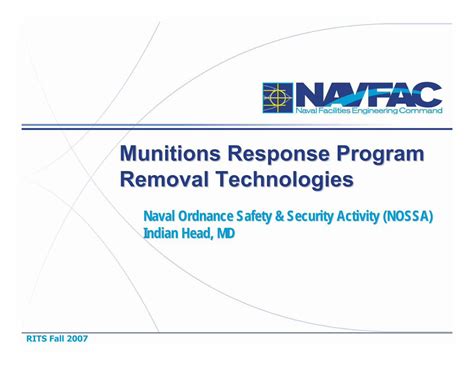 Pdf Munitions Response Program Removal Technologies