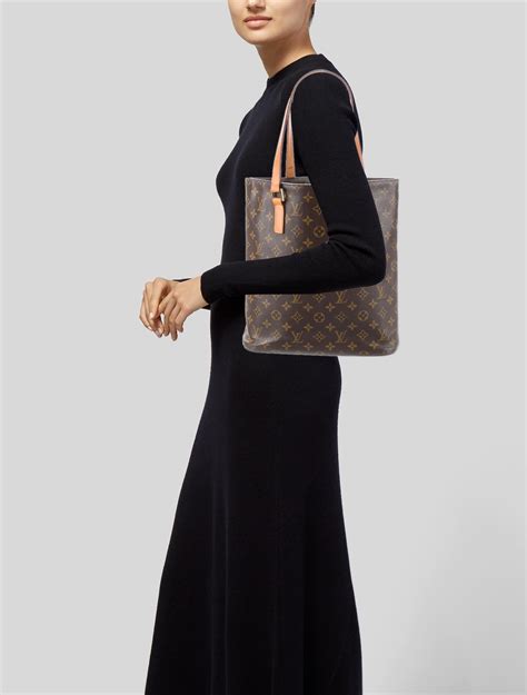 Louis Vuitton Vintage Monogram Vavin Gm Brown Totes Handbags Lou654355 The Realreal