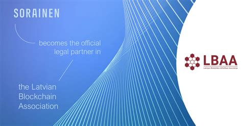 sorainen joins latvian blockchain association