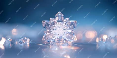 Symmetrical Crystal Structure Disrupted To Show Breaking Of Symmetry In