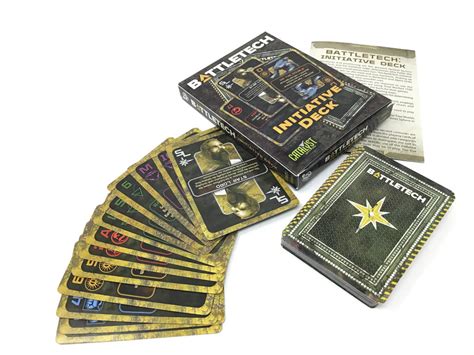 Battletech Initiative Deck Open Gaming Store