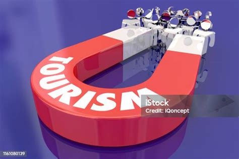 관광 여행사 자석 당기는 사람들 3d 일러스트 고객에 대한 스톡 사진 및 기타 이미지 고객 관광 관광객 Istock