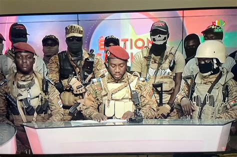 Coup In Burkina Faso As Military Officers Overthrow Junta Leader