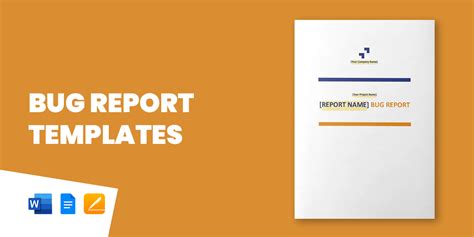 11 Bug Report Templates Pdf Doc Xls