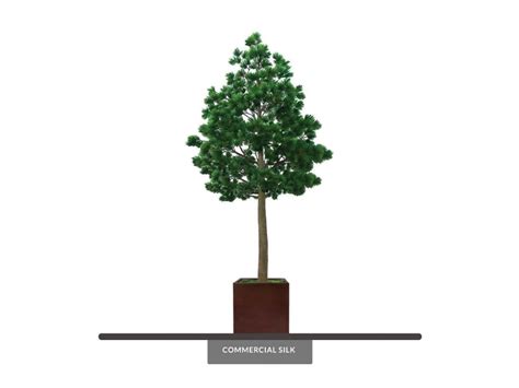 Artificial Pine Trees Outdoor Fake Pine Trees Commercial Silk