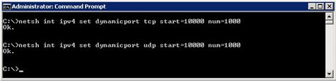 Set Dynamic RPC Port Range In Windows 2008 Icewolf Blog