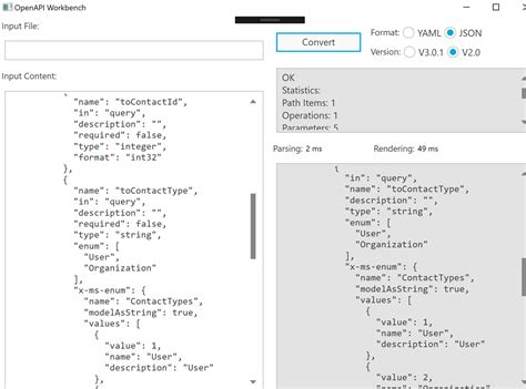Operation Parameter Extensions Not Parsed · Issue 305 · Microsoft