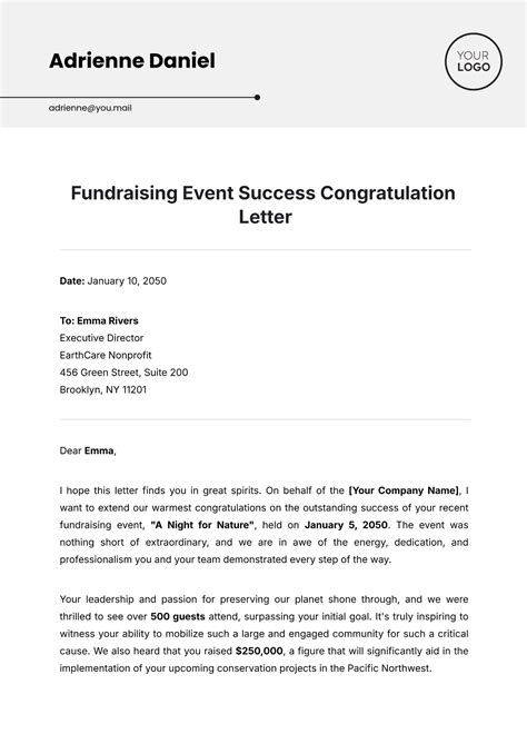 Free Graduation Congratulation Letter Template To Edit Online