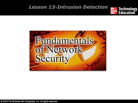 PPT Lesson 13 Intrusion Detection PowerPoint Presentation Free Download ID 4435878