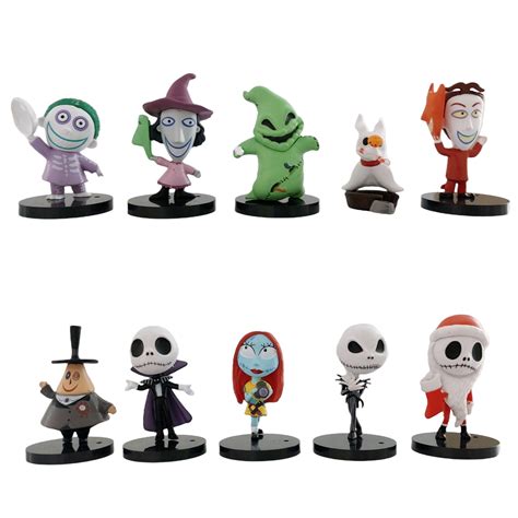 فیگور مدل کابوس قبل از کریسمس مجموعه 10 عددی برترکالا