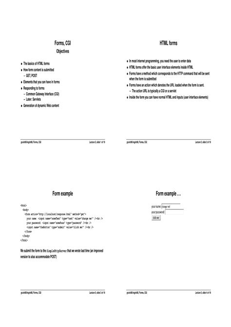 Forms Cgi Html Forms Form Example Form Example Docslib