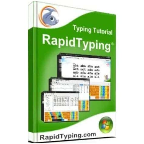 برنامج Rapid Typing Tutor للتدريب على سرعة الكتابة على لوحة المفاتيح Shr7pc