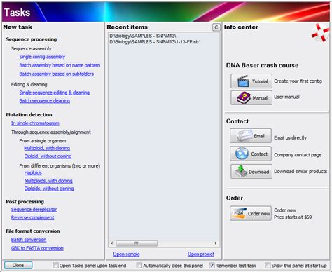 Dna Sequence Assembler Tasks