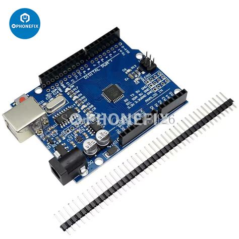 Uno R3 Development Board Atmega328p Microcontroller With Cable
