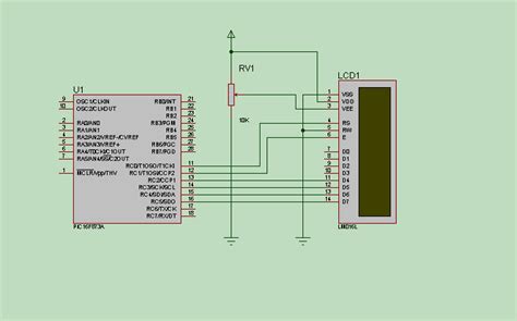 Pic16f873 And Lcd Example Pic Learning