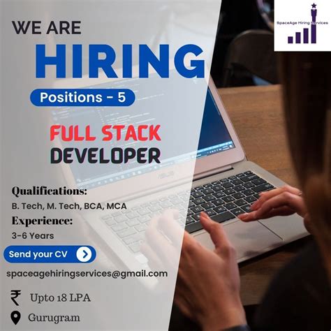 ram bhardwaj on linkedin designation full stack developer open positions 5 salary upto 18