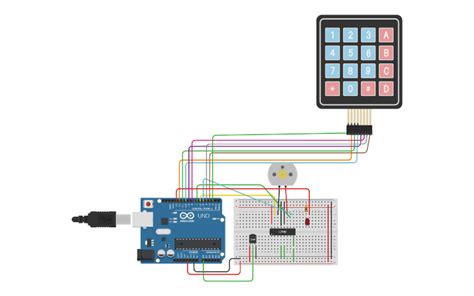 Circuit Design Fan Speed Control Tinkercad