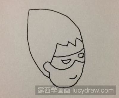 简笔画教程教你画超人 露西学画画