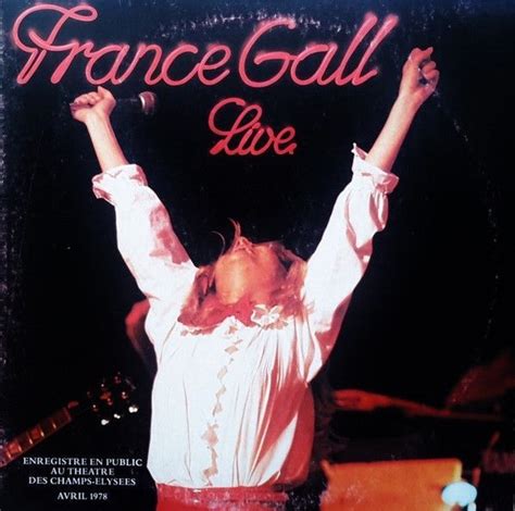 France Gall Live Álbum De France Gall Letras Com