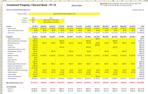 Buy To Let Portfolio Spreadsheet Throughout Free Rental Property