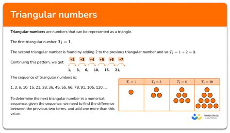 Triangular Numbers Gcse Maths Steps Examples And Worksheet