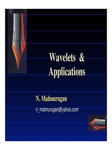 Wavelets Pdf Wavelet Fourier Analysis