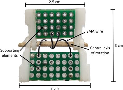 Fabricated Actuator Prototype With Dimensions Of 3 Cm × 0 5 Cm× 3 Cm