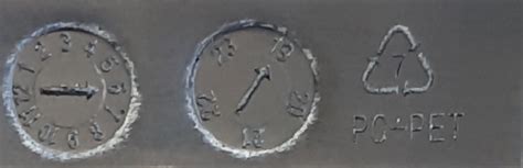 Date Stamps Part Id And Recycling Symbols Best Plastic Molding Parts