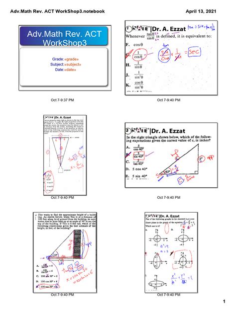 Adv Math Rev Act Workshop3 Notebook Pdf