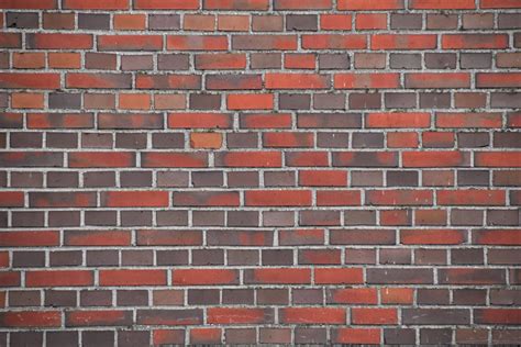 Download Red And Grey Brick Wall Wallpaper