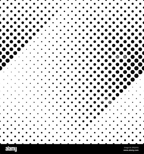 Geometrical Monochrome Seamless Circle Pattern Background Design Stock Vector Image And Art Alamy