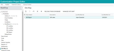 Add Custom Report To Be Recognized In Customization Project New Item For Drop Down Community