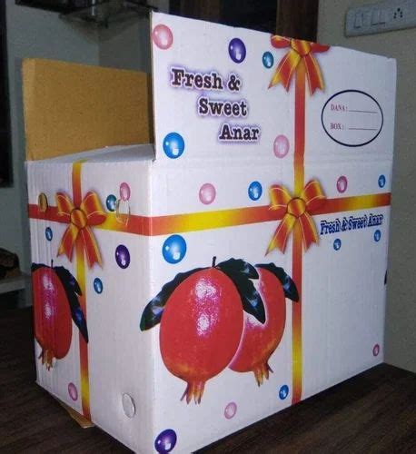 Fruit Corrugated Packaging Box At ₹ 22piece Noida Id 2856427472462