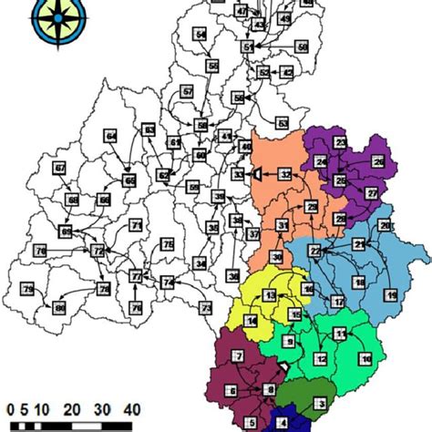 flowchart for developing the daechung dam basin rainfall runoff download scientific diagram