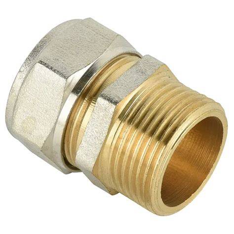 Straight Coupling Male Threaded Plumbing Screw Connector Socket