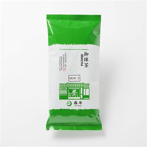 森半 殺菌済み宇治抹茶 Mok 3 500g 業務用 森半tea＆coffee